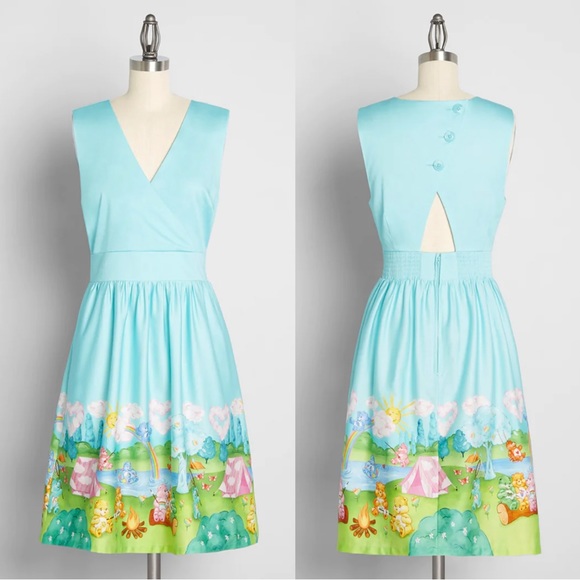 Modcloth | Dresses | Nwt Modcloth X Care Bears Nextlevel Adorable Fit ...